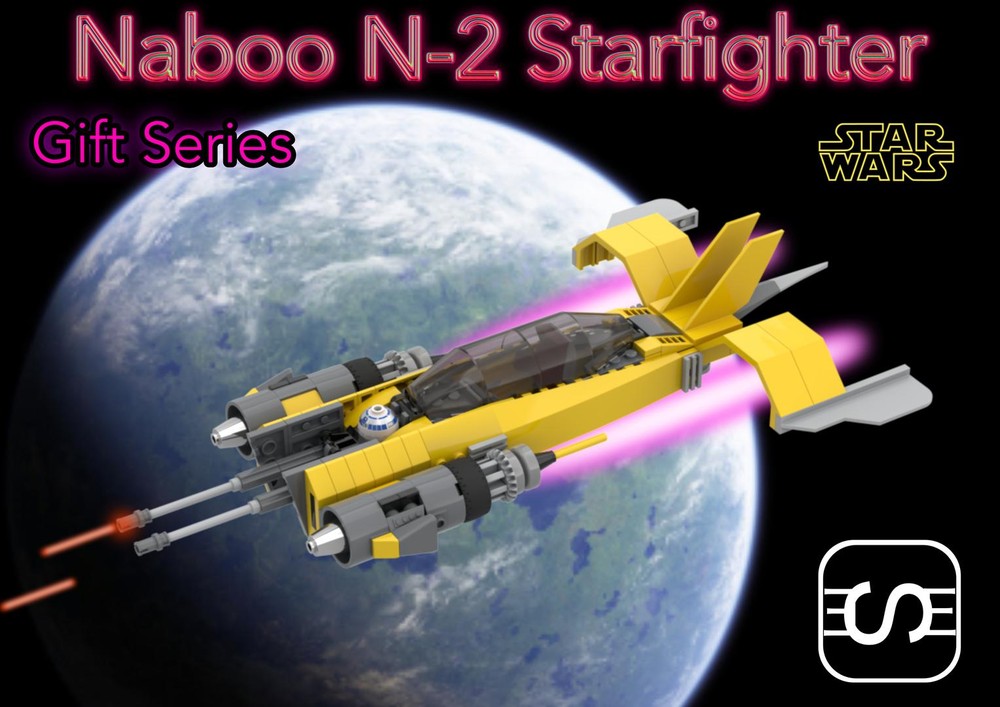 LEGO MOC Naboo N-2 Starfighter- Gift Series by Eventus_Engineering ...