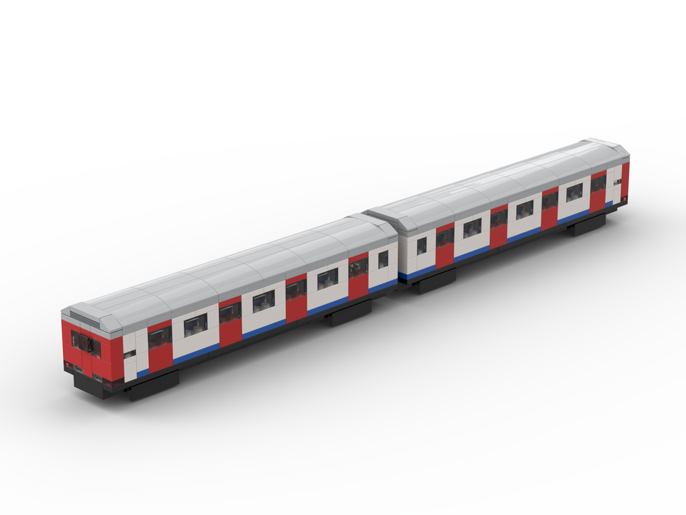 LEGO MOC London Tube D78 Stock Train by The Bobby Brix Channel ...