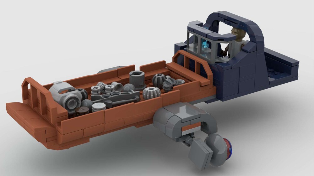 LEGO MOC Garbage Collector Ship by PauloJorgeRamos | Rebrickable ...