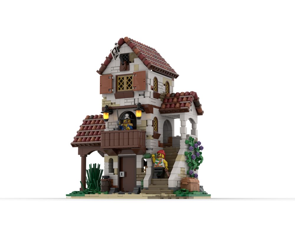 Lego Moc Pirates Inn Pirates Series 7 By Legatoflegion