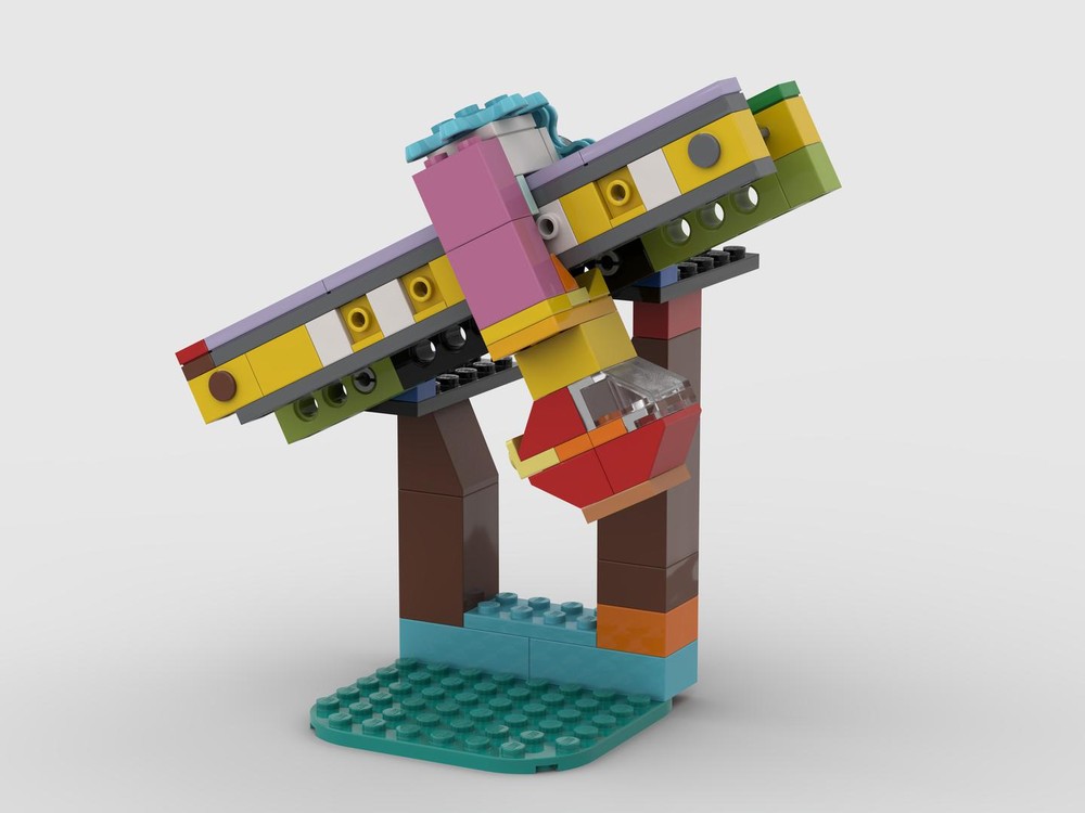 LEGO MOC 11019-Movable cable car on railway by lamlegos | Rebrickable ...