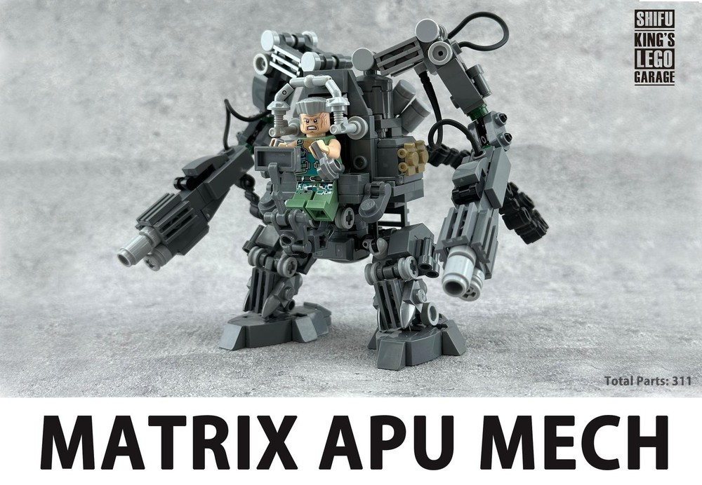 LEGO MOC Matrix APU Mech by alwaysking | Rebrickable - Build with LEGO