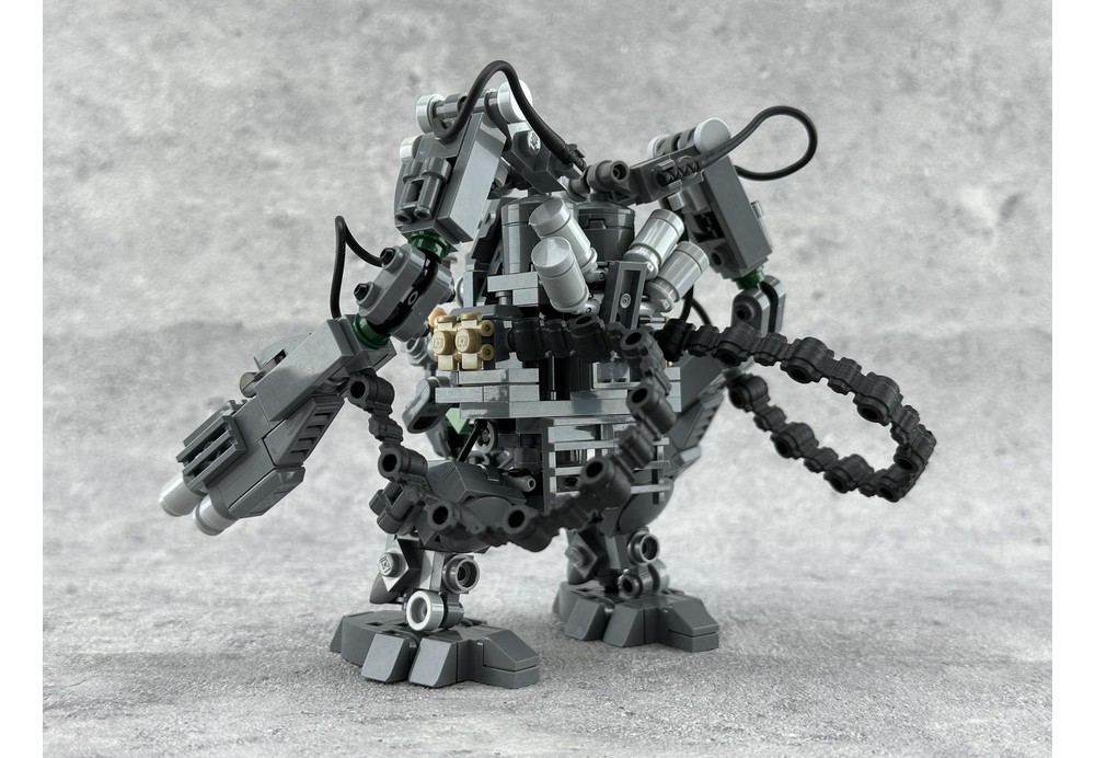 Lego Moc Matrix Apu Mech By Alwaysking Rebrickable Build With Lego