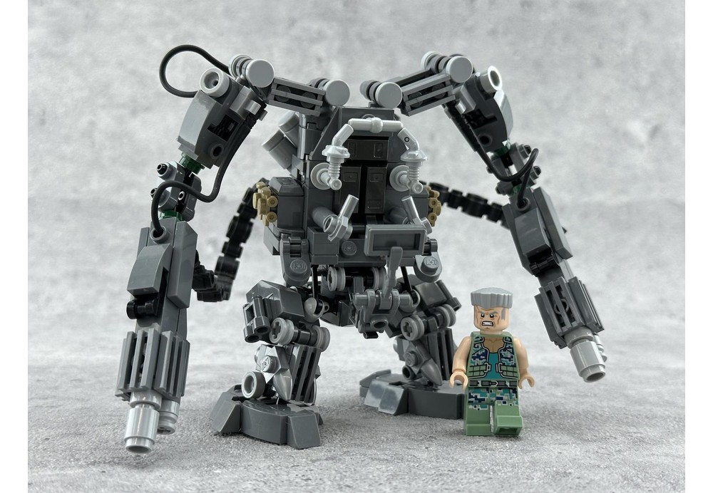Lego Moc Matrix Apu Mech By Alwaysking Rebrickable Build With Lego