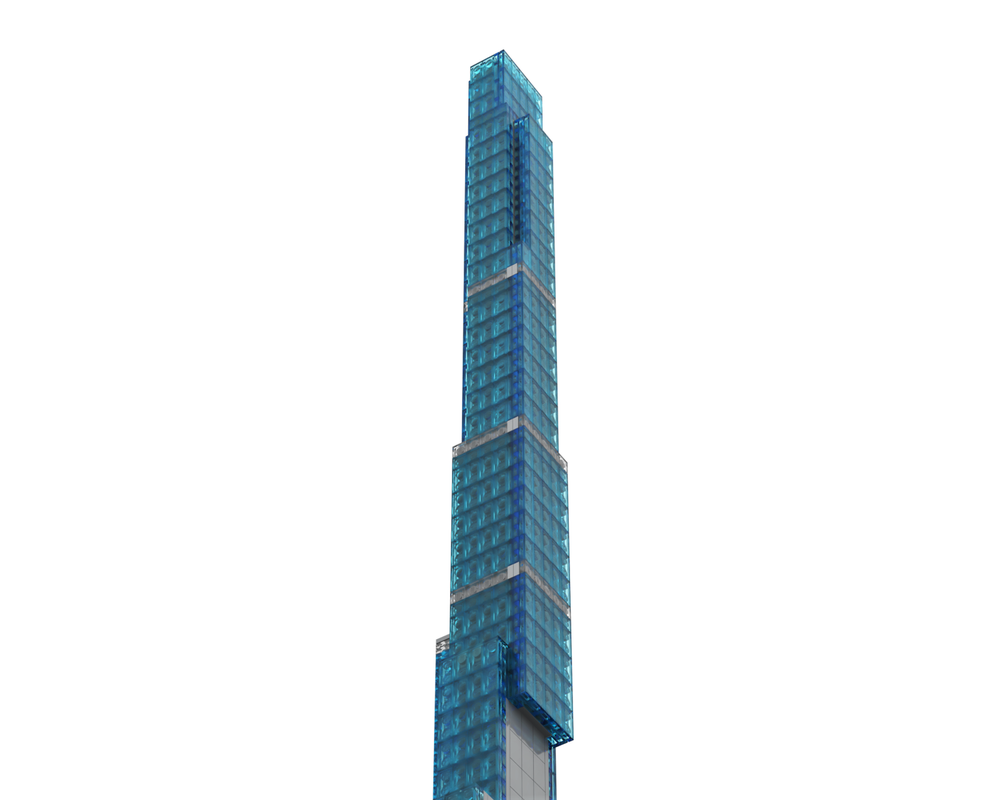 Lego Moc Central Park Tower 1800 Scale By Spbrix Rebrickable Build