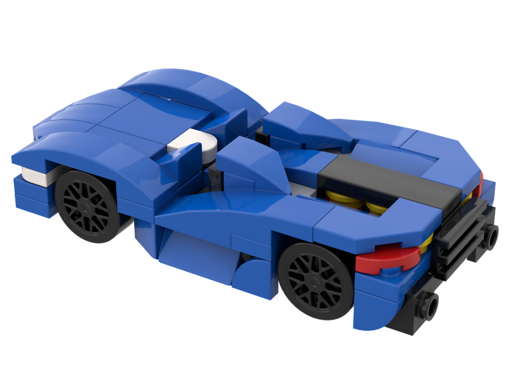 LEGO MOC Roadster by SomeDude | Rebrickable - Build with LEGO