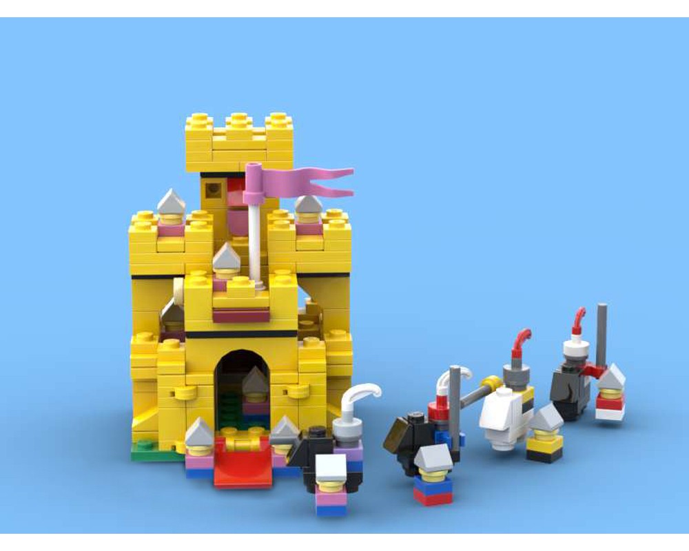 LEGO MOC Mini Yellow Castle Revenge (inspired by 375-2) by ad000 ...