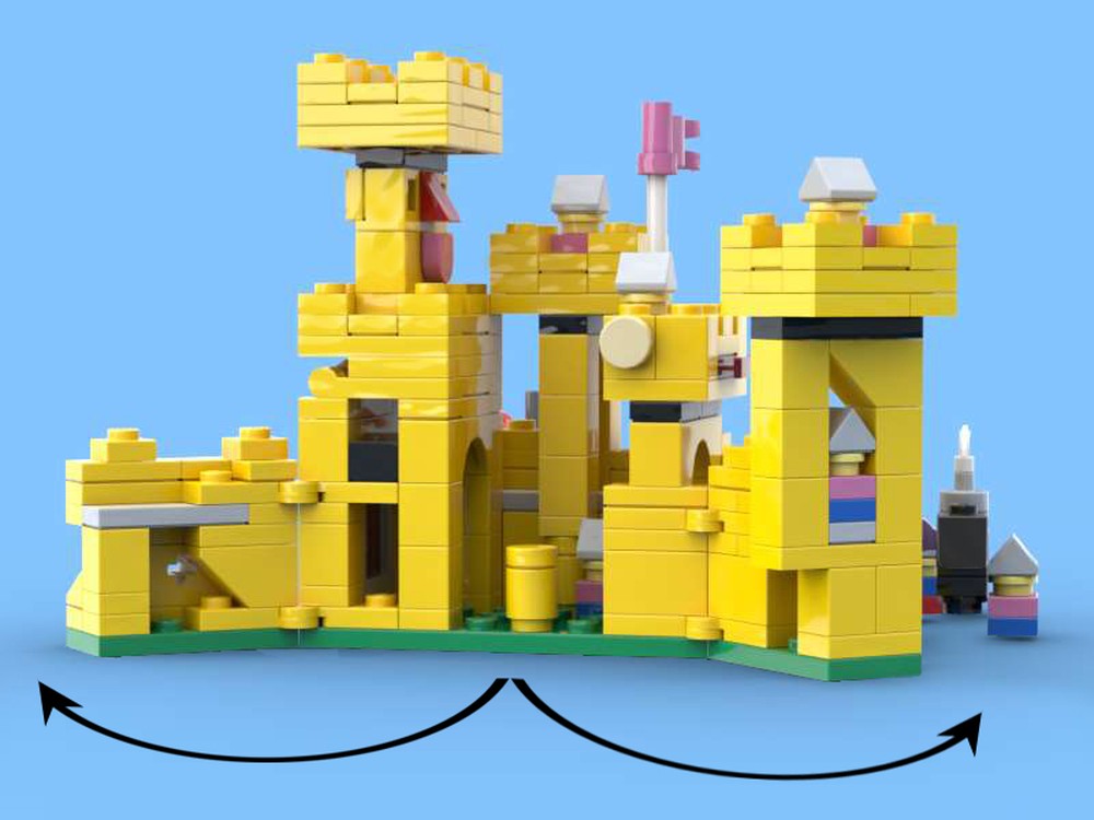 LEGO MOC Mini Yellow Castle Revenge (inspired by 375-2) by ad000 ...