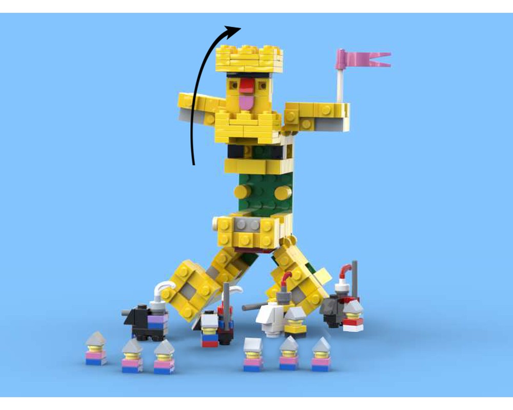 LEGO MOC Mini Yellow Castle Revenge (inspired by 375-2) by ad000 ...