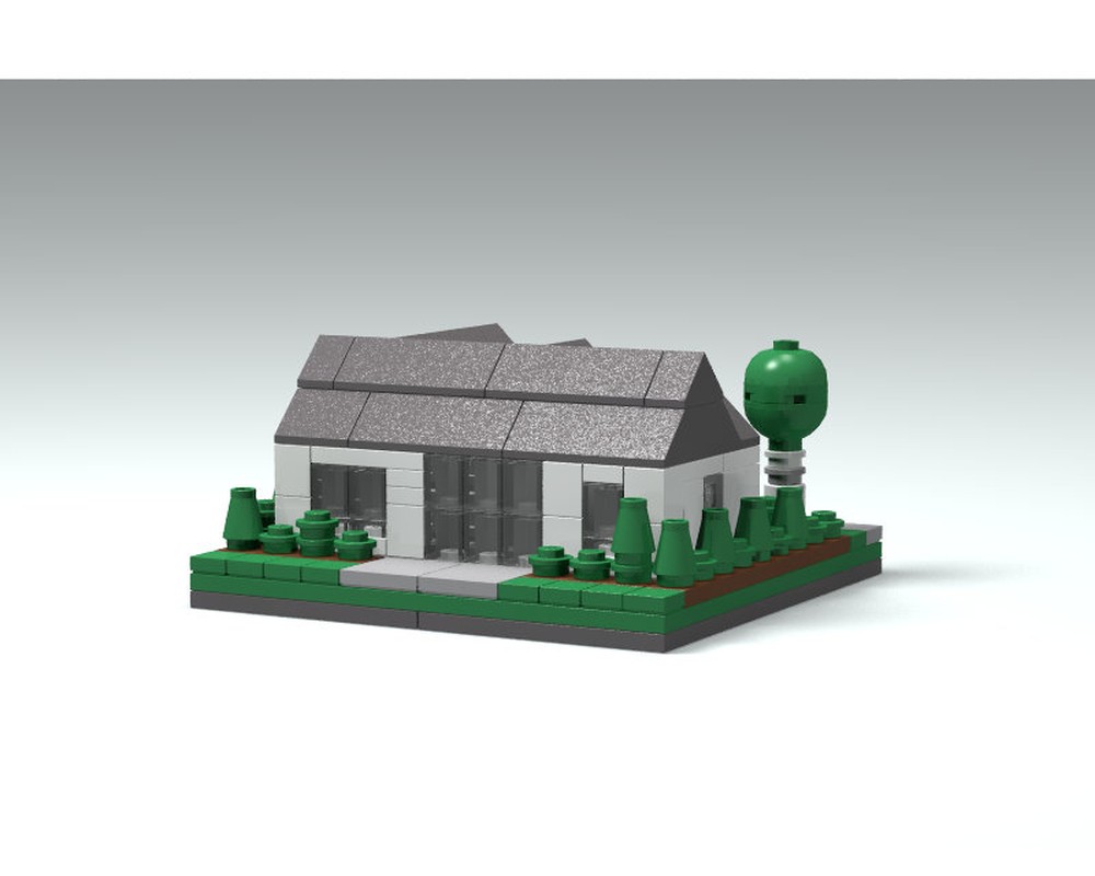 LEGO MOC French Country Style Nano House by Turbo8702 | Rebrickable ...