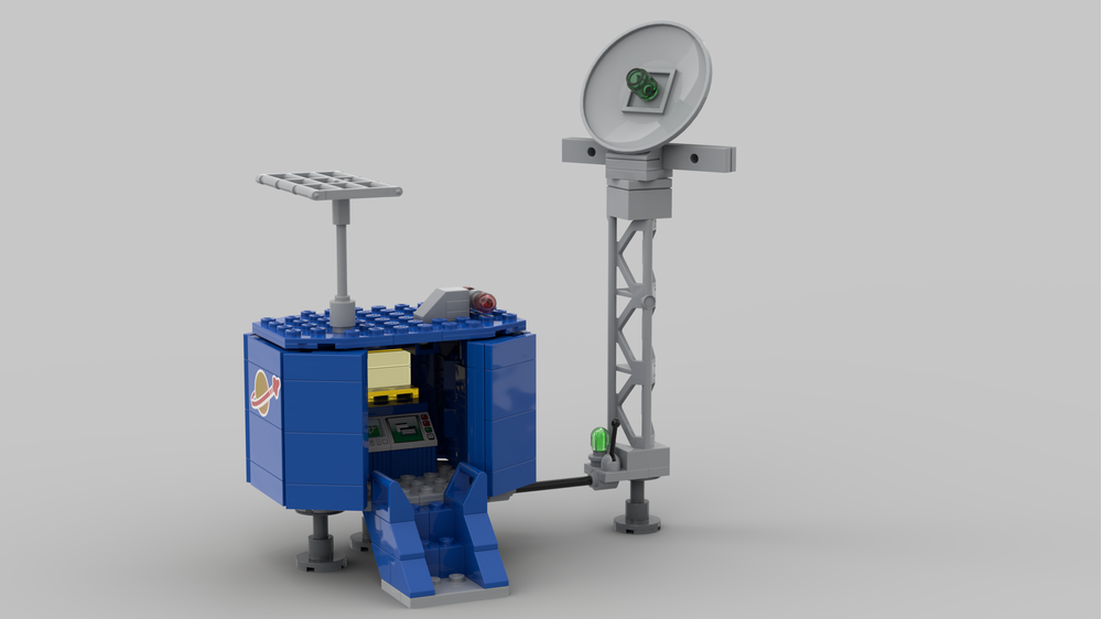 Lego Moc Remake 497 Flight Control By Heatproofnut Rebrickable