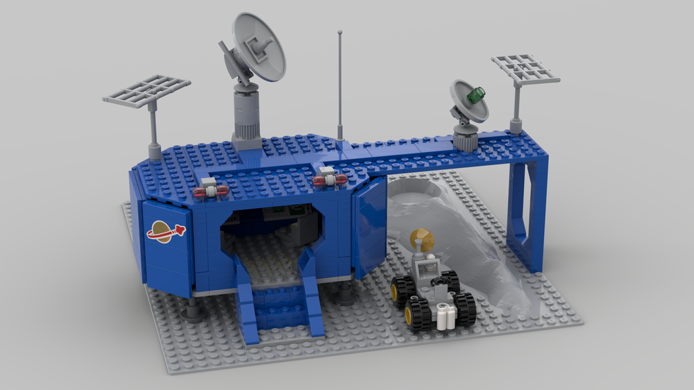 LEGO MOC Remake-493: Space Command Center by HeatproofNut | Rebrickable - Build with LEGO