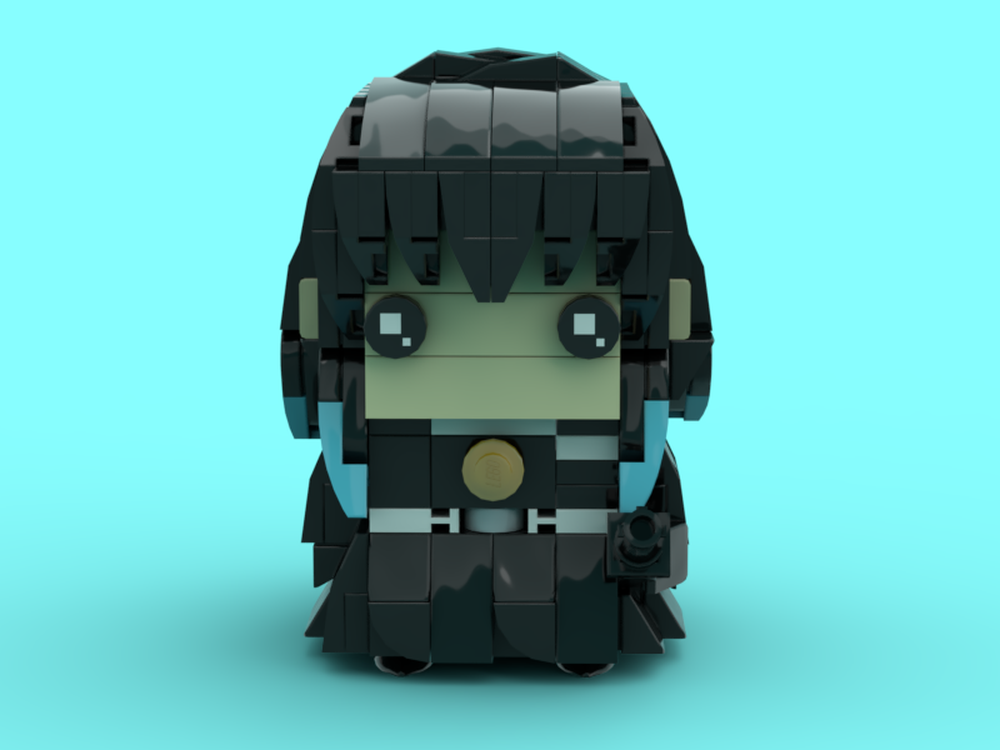 LEGO MOC Tokitou Muichirou brickheadz 霞柱 時透無一郎 by legomania_josh ...