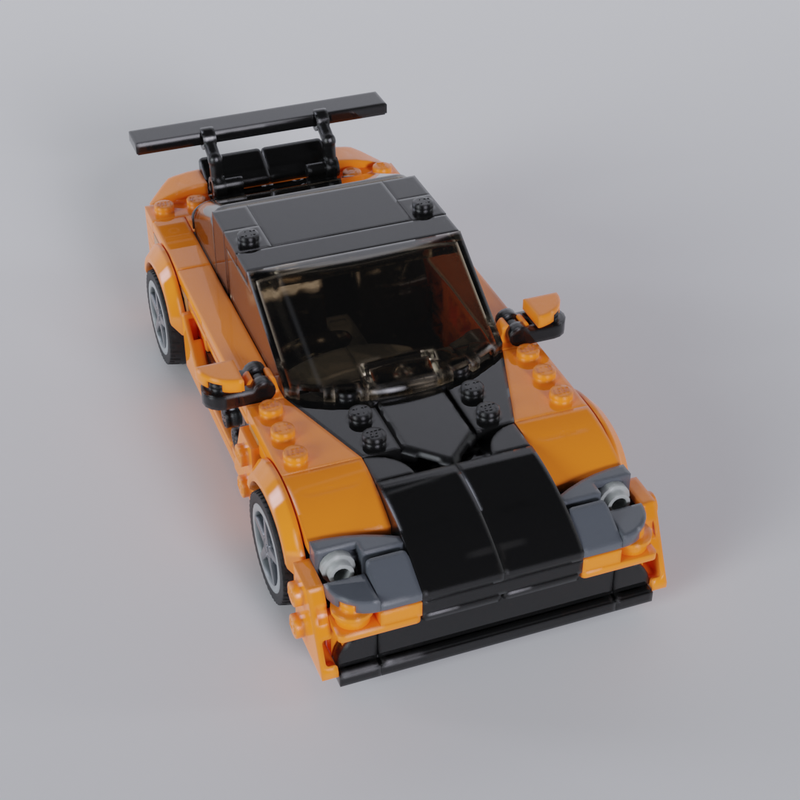 LEGO MOC Mazda RX-7 Veilside by Alex_Qwerty | Rebrickable - Build with LEGO