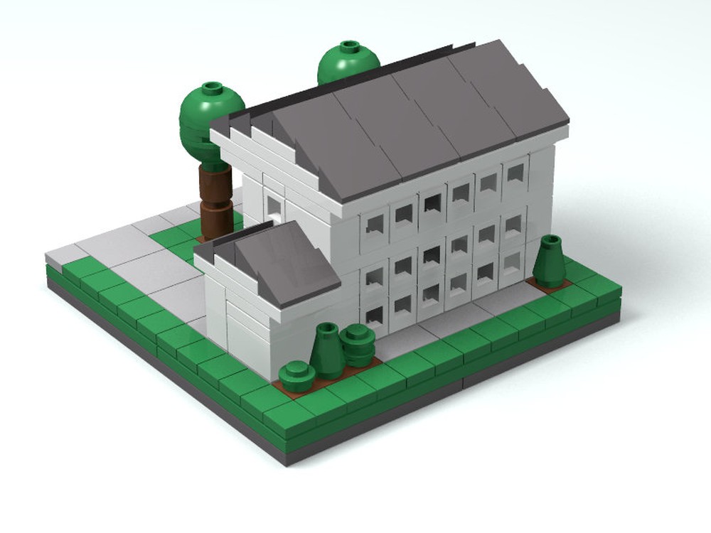 LEGO MOC Colonial Nano House (2) by Turbo8702 | Rebrickable - Build ...