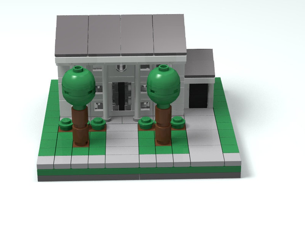 LEGO MOC Colonial Nano House (2) by Turbo8702 | Rebrickable - Build ...
