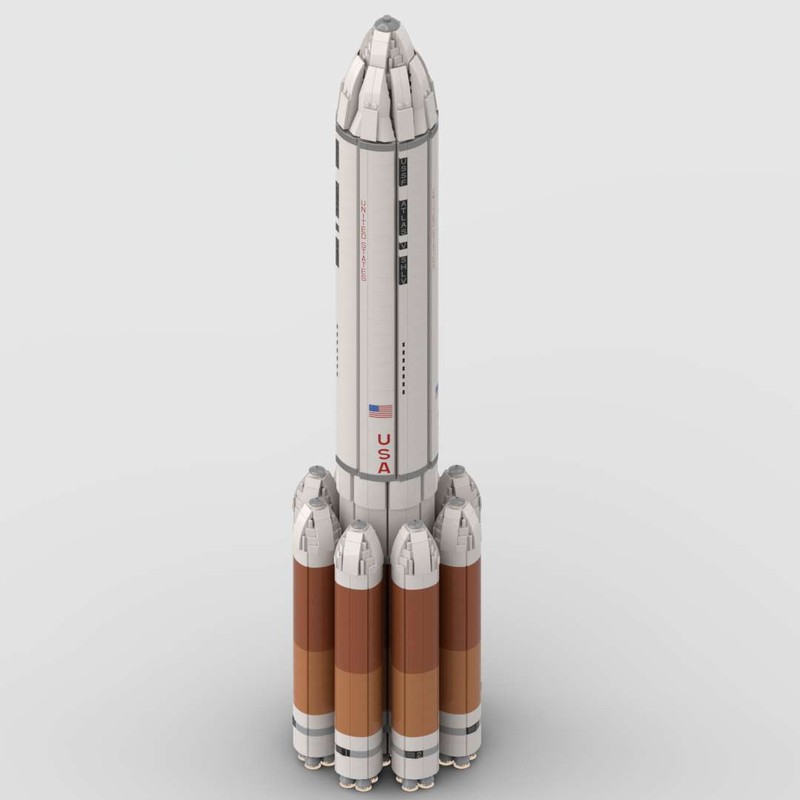 LEGO MOC Atlas V SHLV by JAW0323 | Rebrickable - Build with LEGO