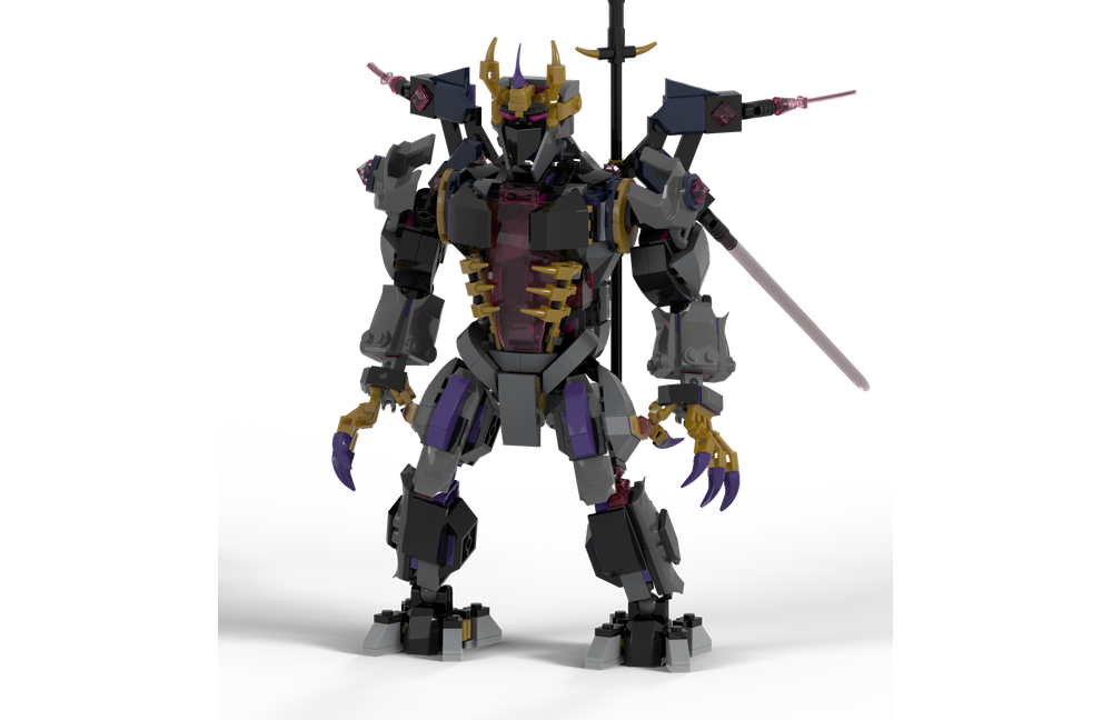 Lego Moc Crystal King Two Legged By Re Creator Rebrickable Build
