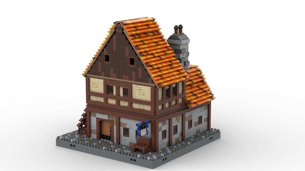 LEGO MOC Modular medieval stores by tatay | Rebrickable - Build with LEGO