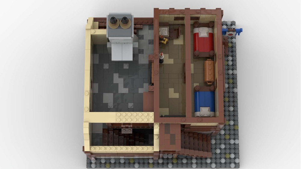 Lego Moc Modular Medieval Stores By Tatay Rebrickable Build With Lego