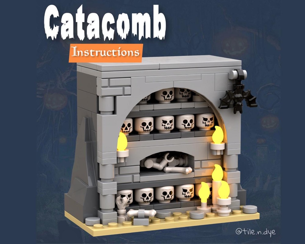 LEGO MOC CATACOMB - LEGO CASTLE MOC by marinbrickdesign | Rebrickable - Build with LEGO