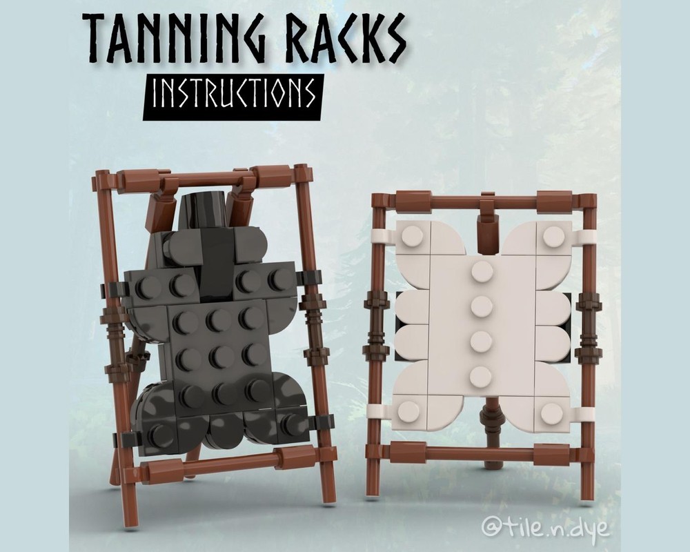 LEGO MOC TANNING RACK - Lego Castle/viking moc by marinbrickdesign ...