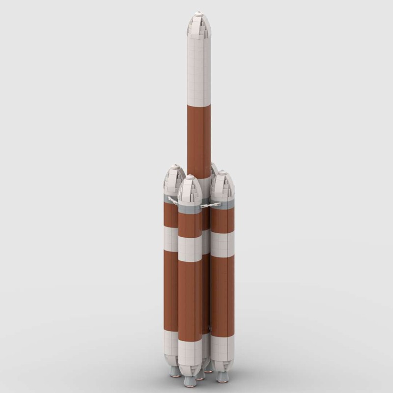 LEGO MOC Delta IV HLV by JAW0323 | Rebrickable - Build with LEGO