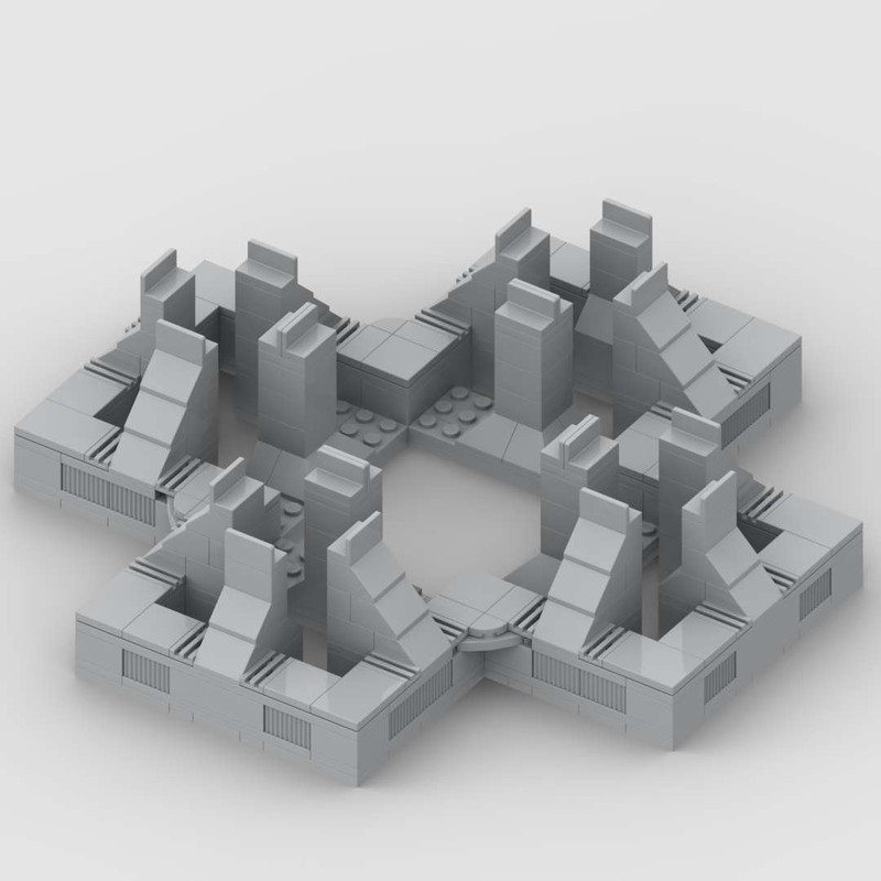 LEGO MOC Atlas V SHLV Launch Platform by JAW0323 | Rebrickable - Build ...