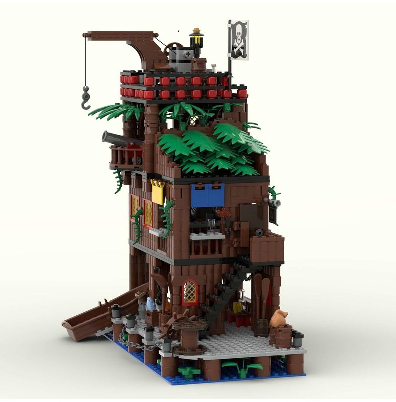 LEGO MOC Pirate tavern (built in the style of the 90s) by Massenzio ...