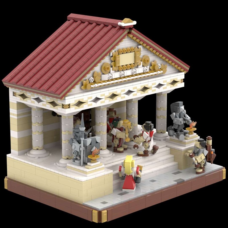 LEGO MOC The Roman Emperor shortly before the assassination by ...