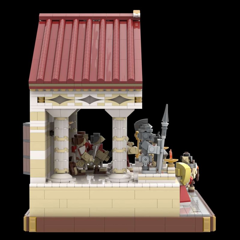 LEGO MOC The Roman Emperor shortly before the assassination by ...
