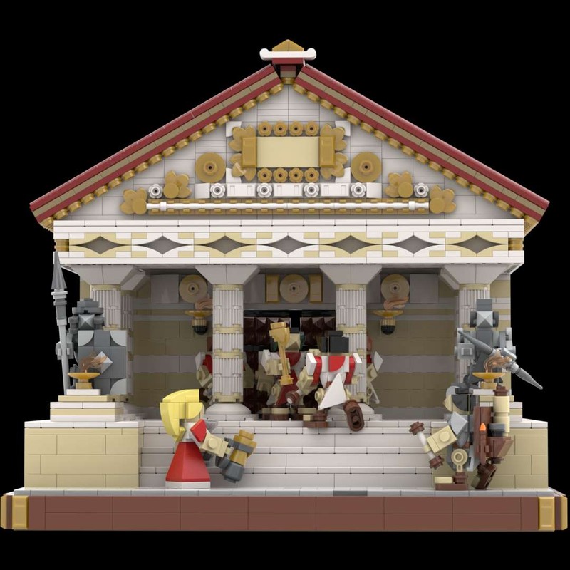 LEGO MOC The Roman Emperor shortly before the assassination by ...