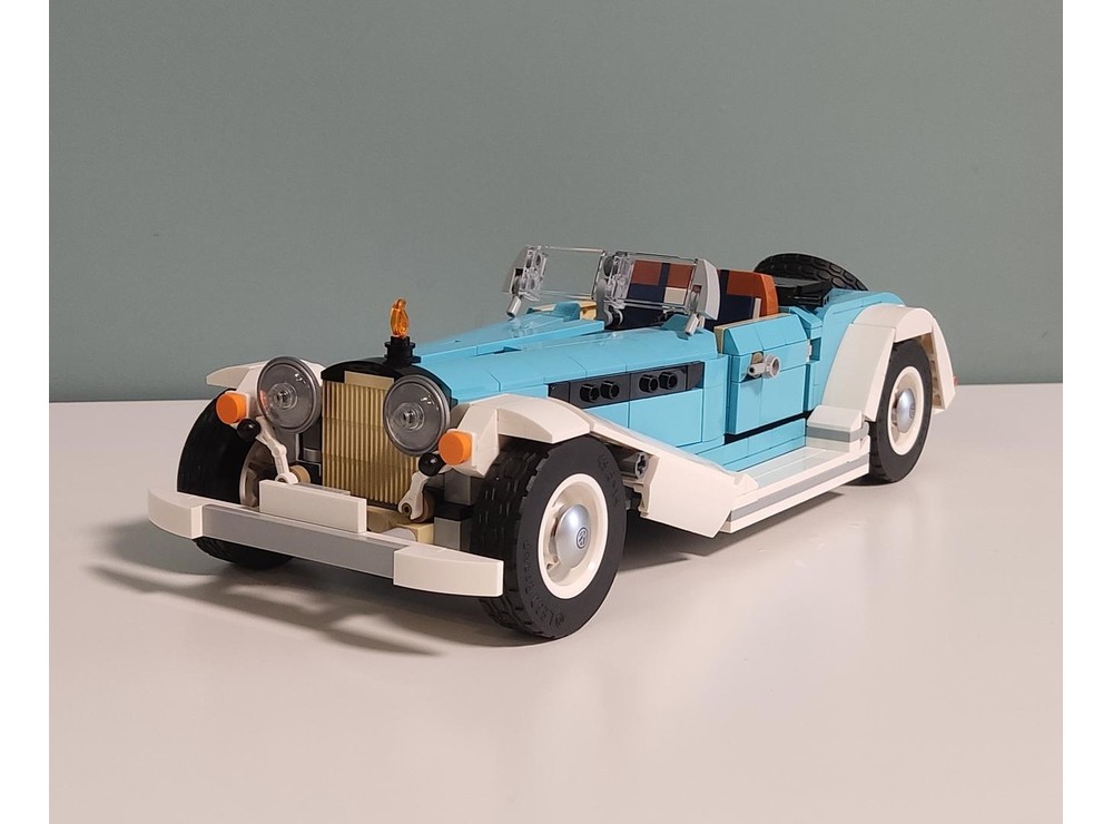 LEGO MOC 10279 Celeste 500 Roadster by Kirvet | Rebrickable - Build ...