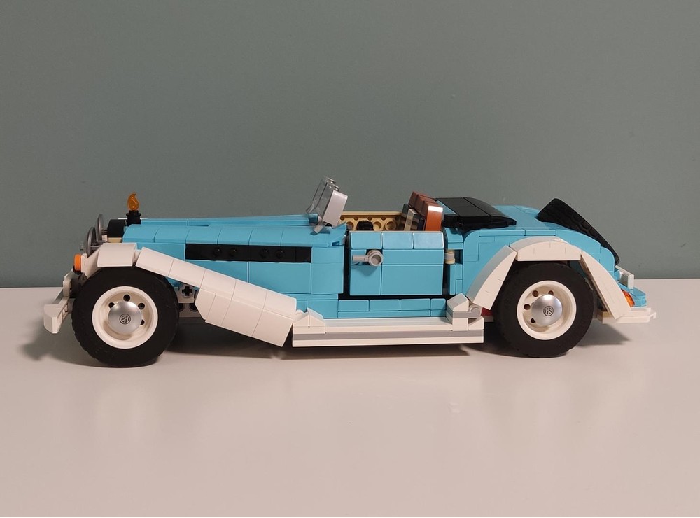 LEGO MOC 10279 Celeste 500 Roadster by Kirvet | Rebrickable - Build ...