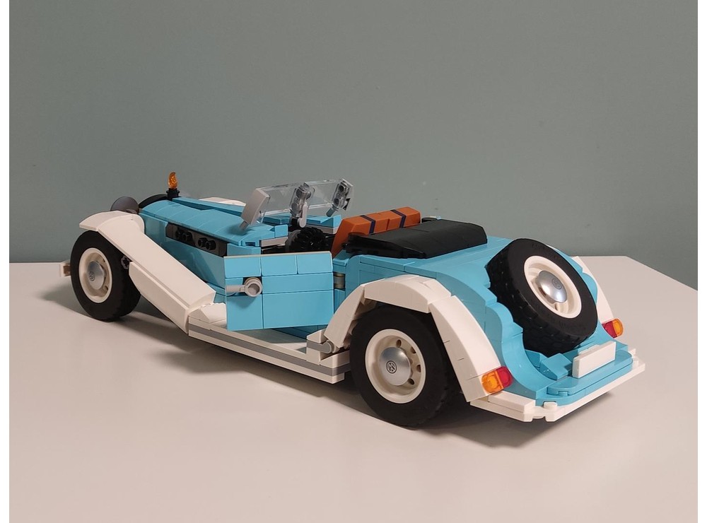 LEGO MOC 10279 Celeste 500 Roadster by Kirvet | Rebrickable - Build ...