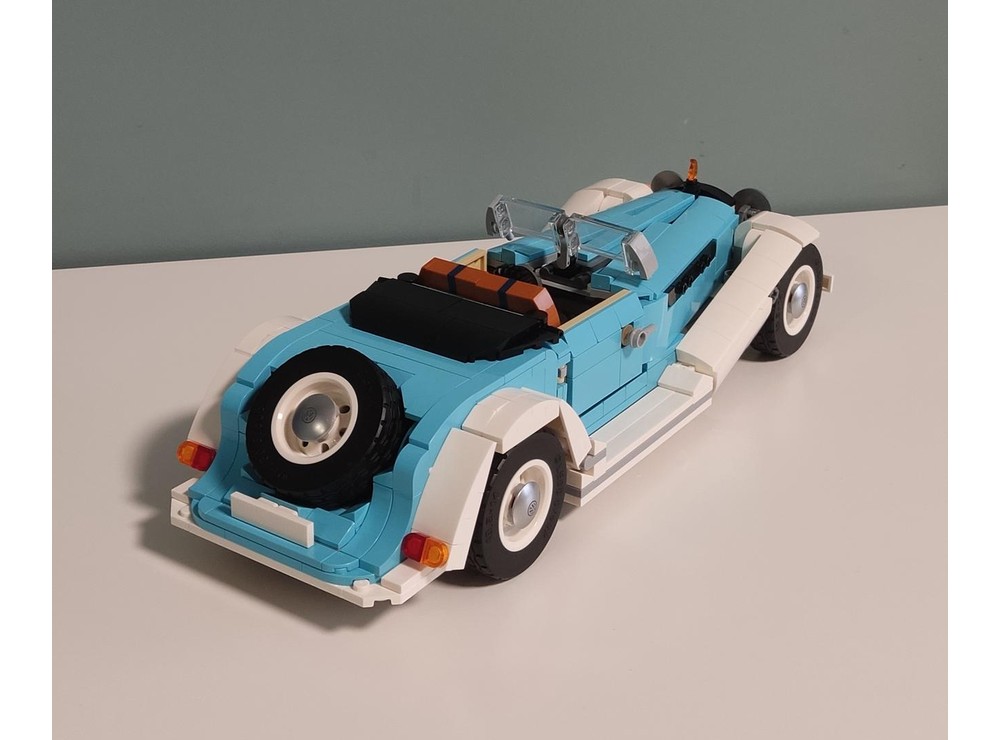 LEGO MOC 10279 Celeste 500 Roadster by Kirvet | Rebrickable - Build ...