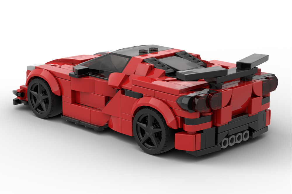 Lego Moc Chevrolet Corvette Z06 Z07 Performance Package C8 By