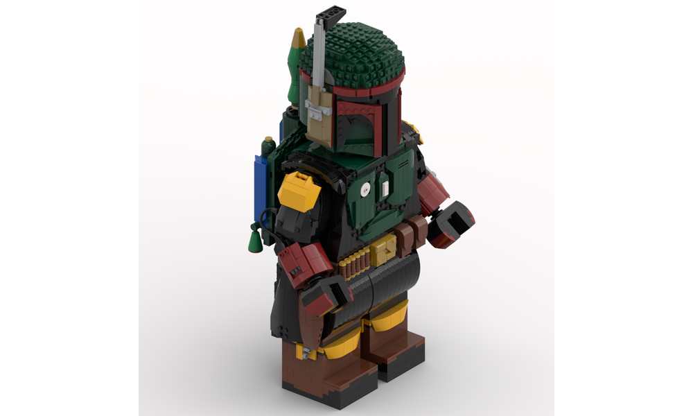 LEGO MOC Boba Fett Mega Figure (Book of Boba Fett version) by Albo.Lego ...