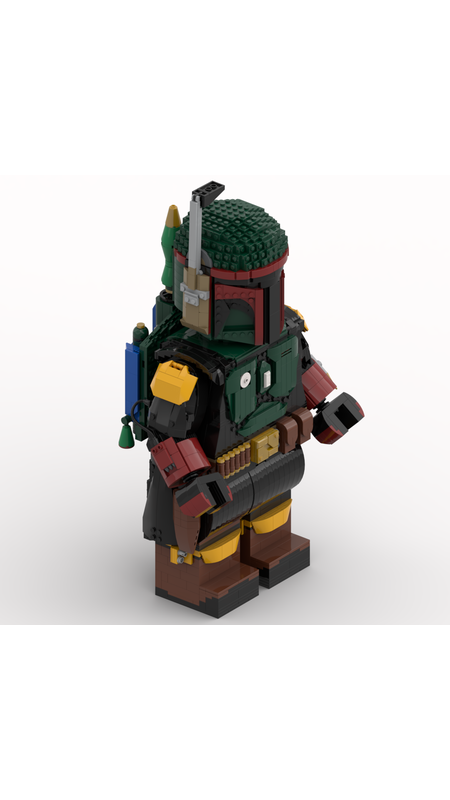 LEGO MOC Boba Fett Mega Figure (Book of Boba Fett version) by Albo.Lego ...