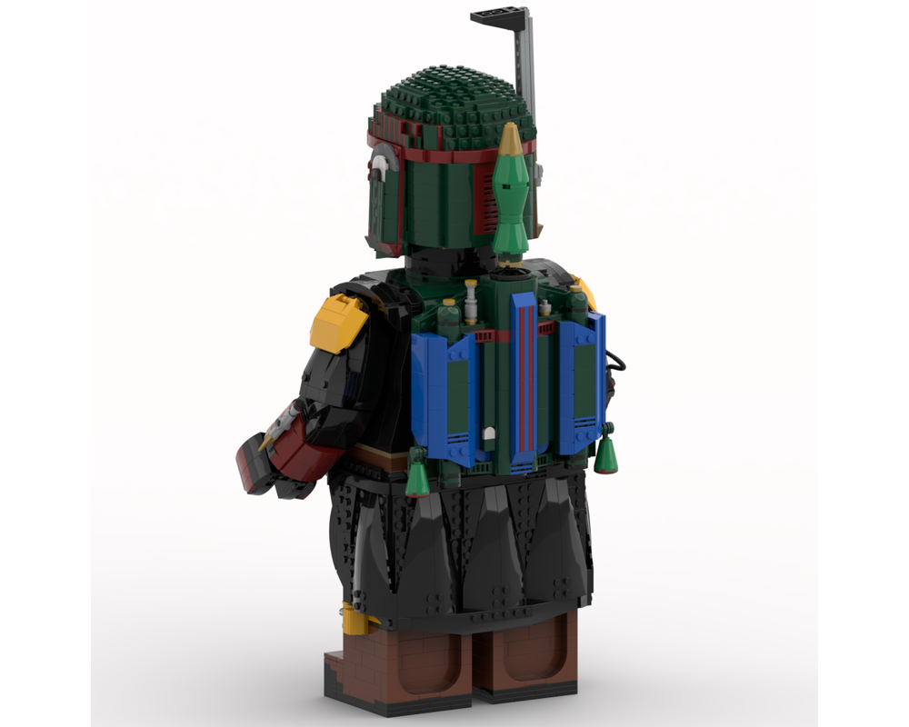 LEGO MOC Boba Fett Mega Figure (Book of Boba Fett version) by Albo.Lego ...