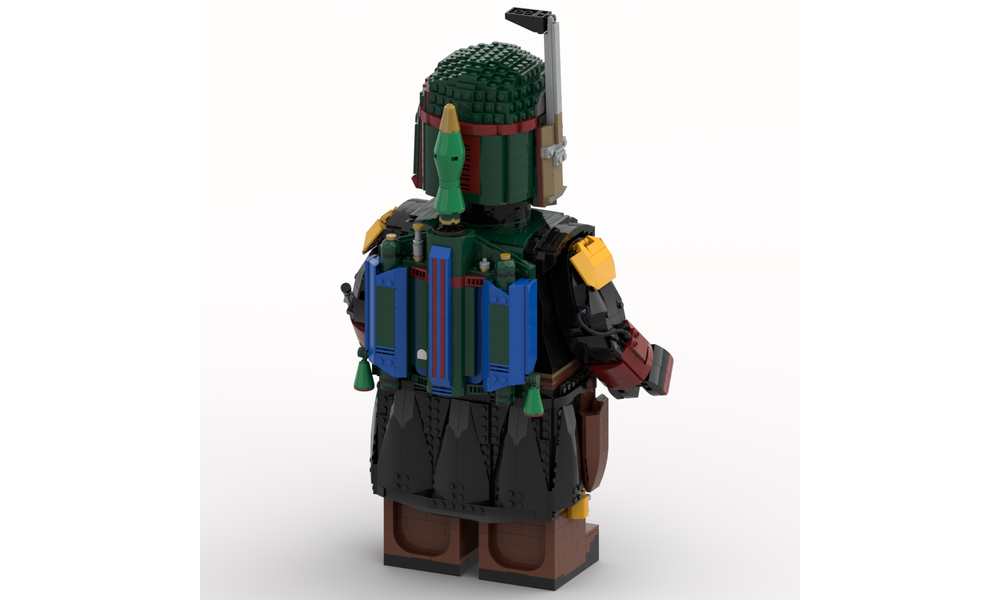 LEGO MOC Boba Fett Mega Figure (Book of Boba Fett version) by Albo.Lego ...