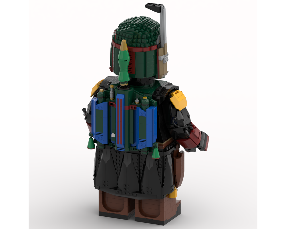 LEGO MOC Boba Fett Mega Figure (Book of Boba Fett version) by Albo.Lego ...