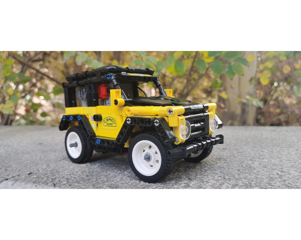 Lego Moc Lego Mini Land Rover By Tank14 Rebrickable Build With Lego