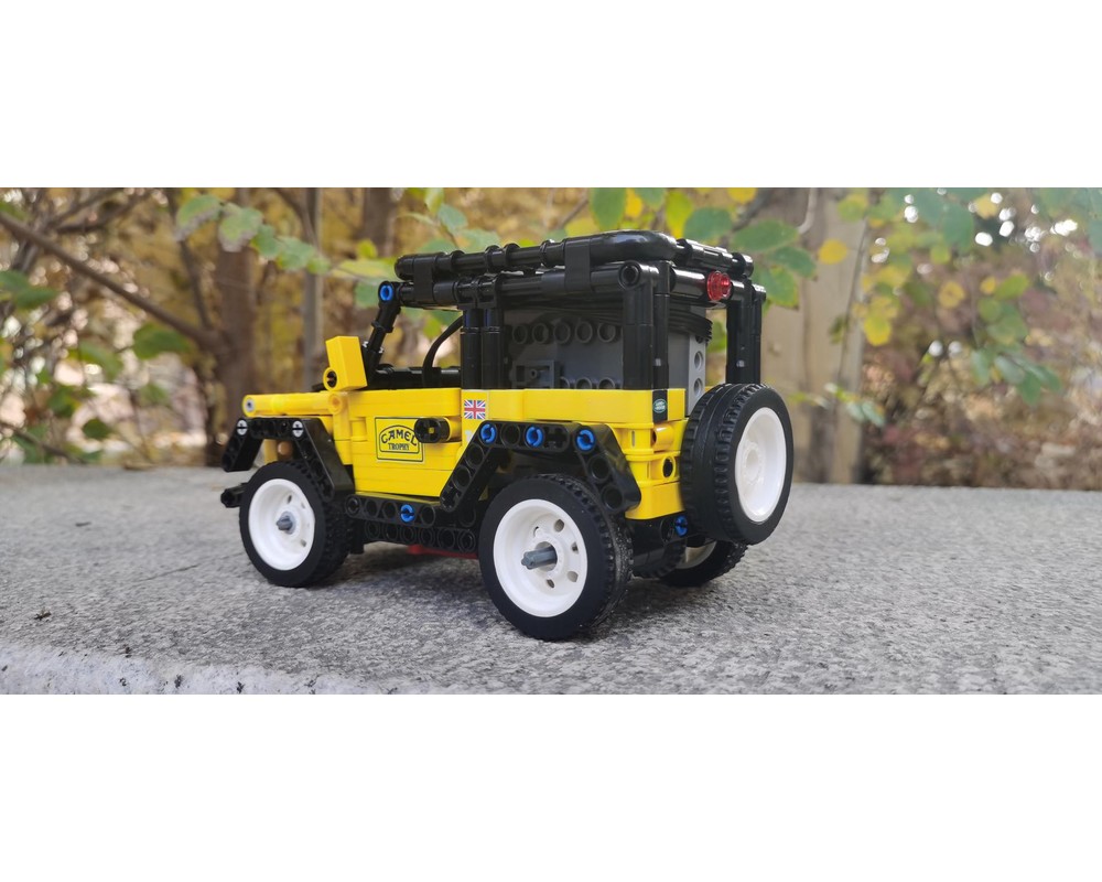 Lego Moc Lego Mini Land Rover By Tank14 Rebrickable Build With Lego