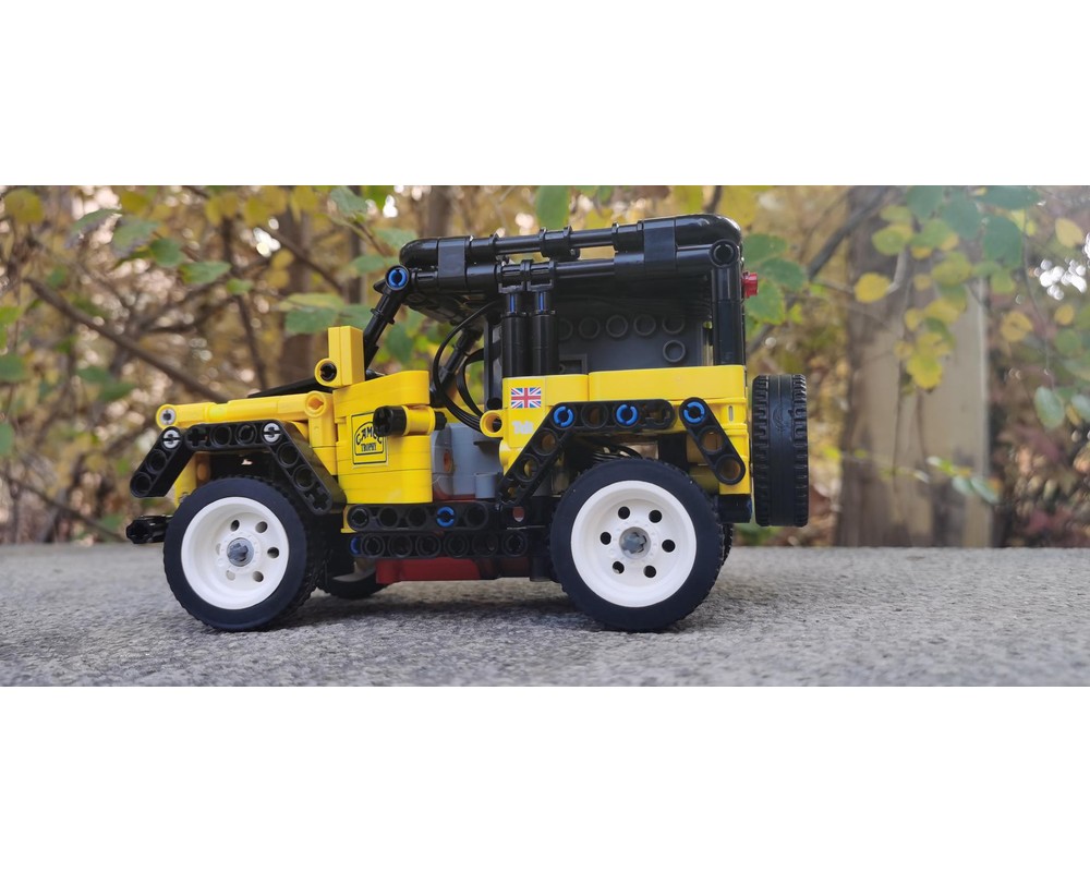 Lego Moc Lego Mini Land Rover By Tank14 Rebrickable Build With Lego