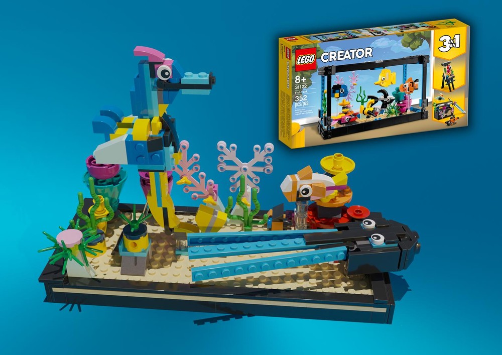 LEGO MOC Seahorse and Octopus - 31122 Alternate Model by C3technic ...