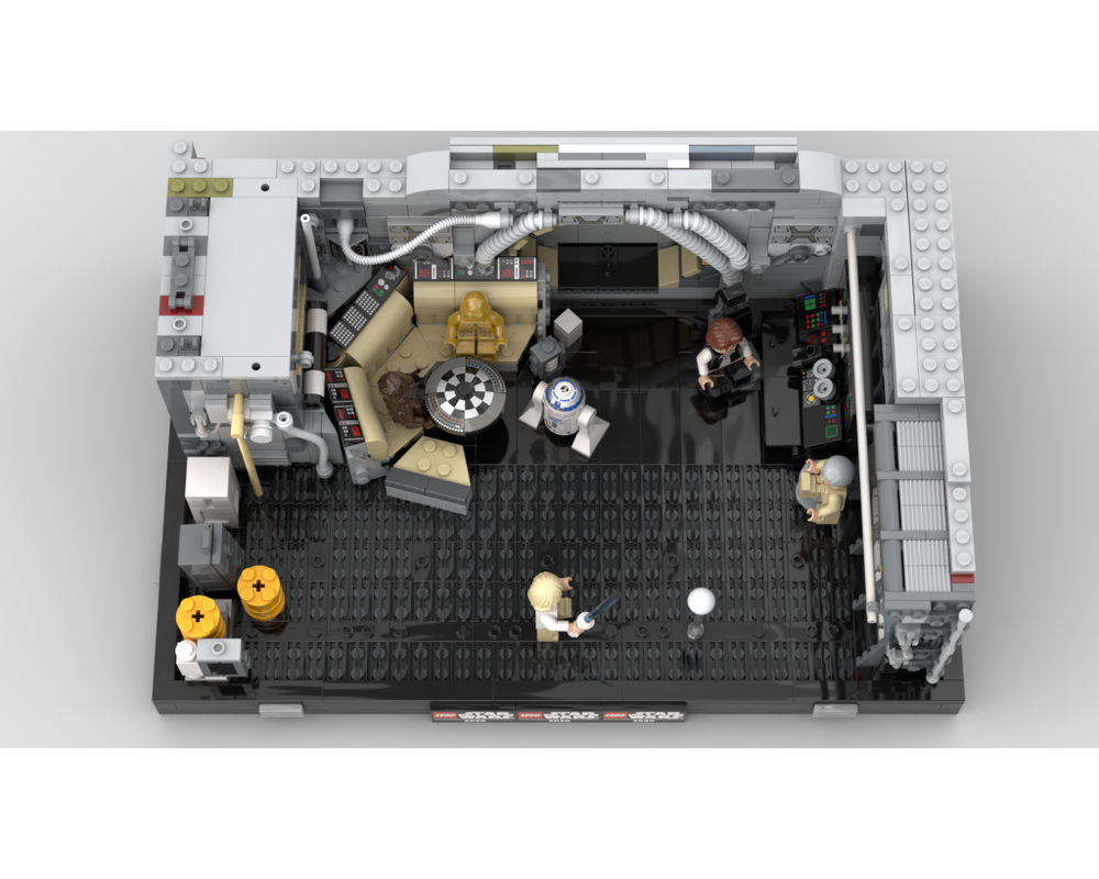 LEGO MOC Luke's First Force Training by RichRob80 | Rebrickable - Build ...