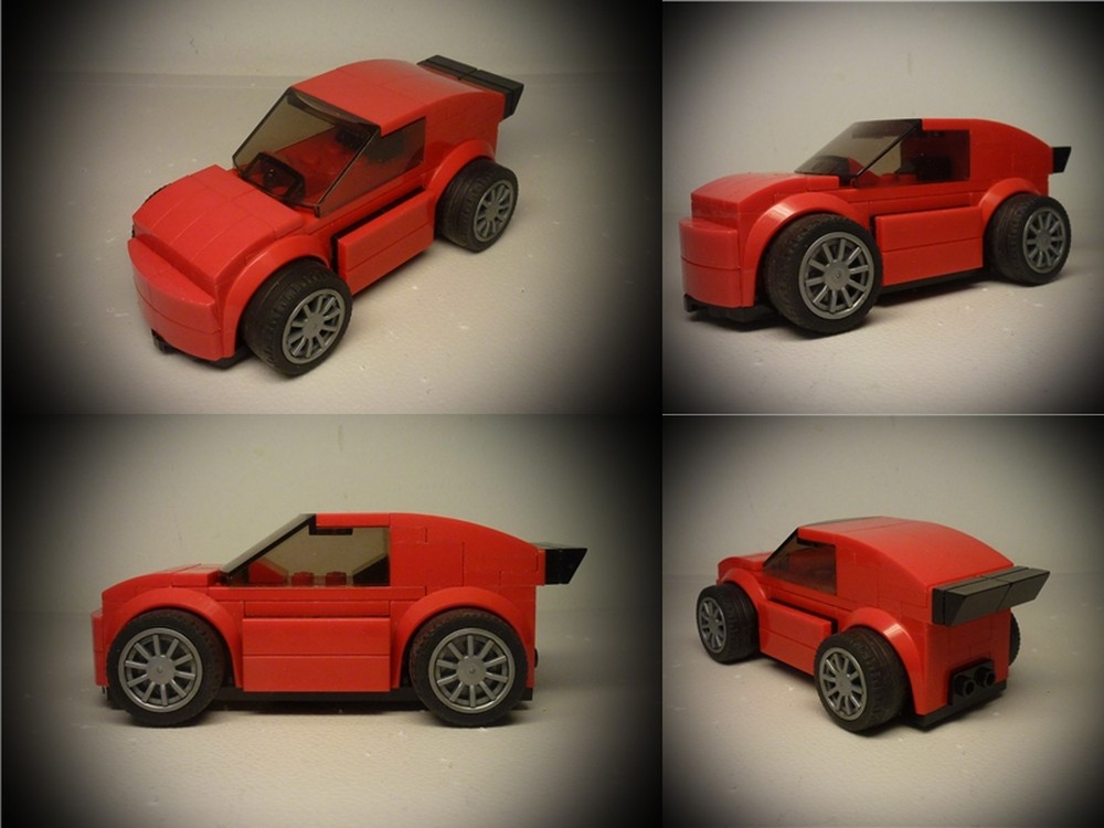 LEGO MOC 75874 4 Wide Hatchback by perbonde | Rebrickable - Build with LEGO