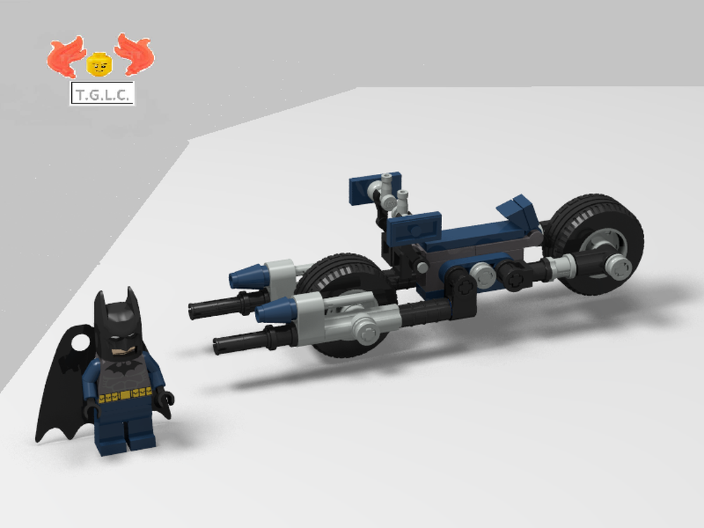 LEGO MOC Batman's batpod by T.G.L.C. | Rebrickable - Build with LEGO