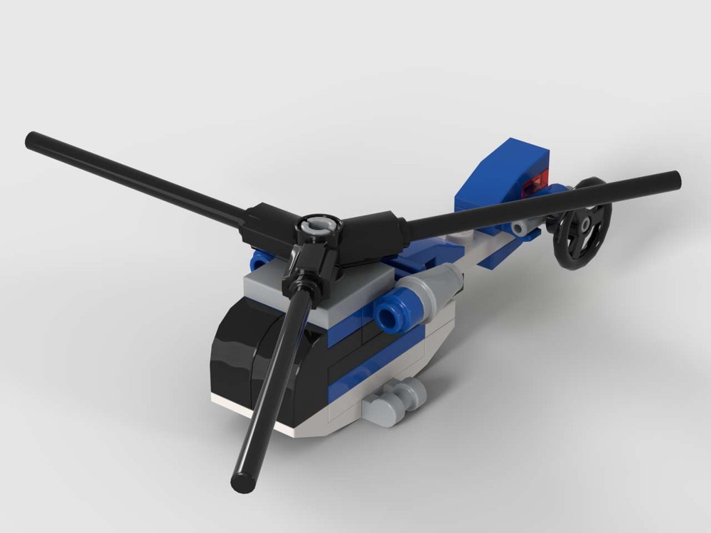 LEGO MOC Mini-helicopter by francisbrick | Rebrickable - Build with LEGO